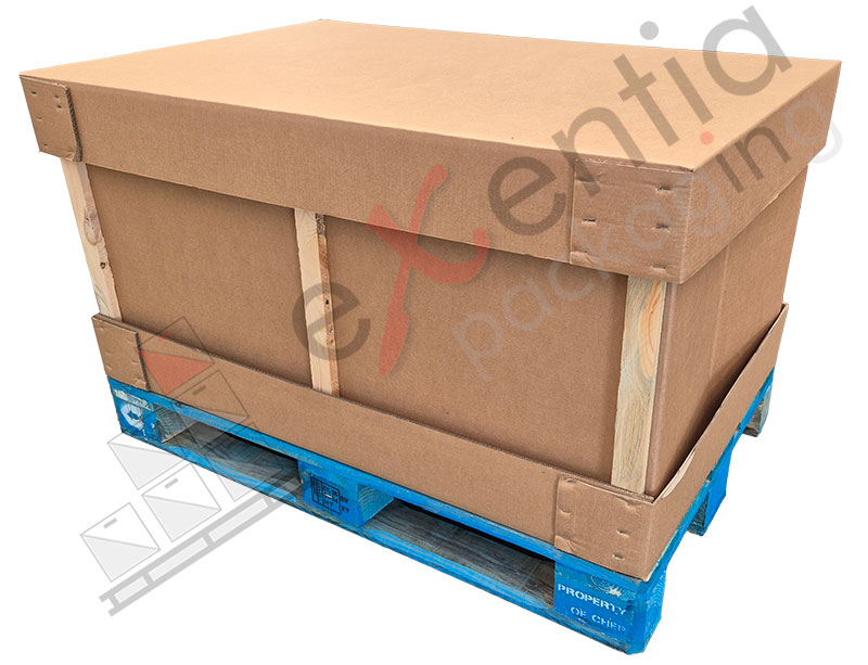 Palets y embalajes industriales en Bizkaia | NIMF-15 | Exentia Packaging